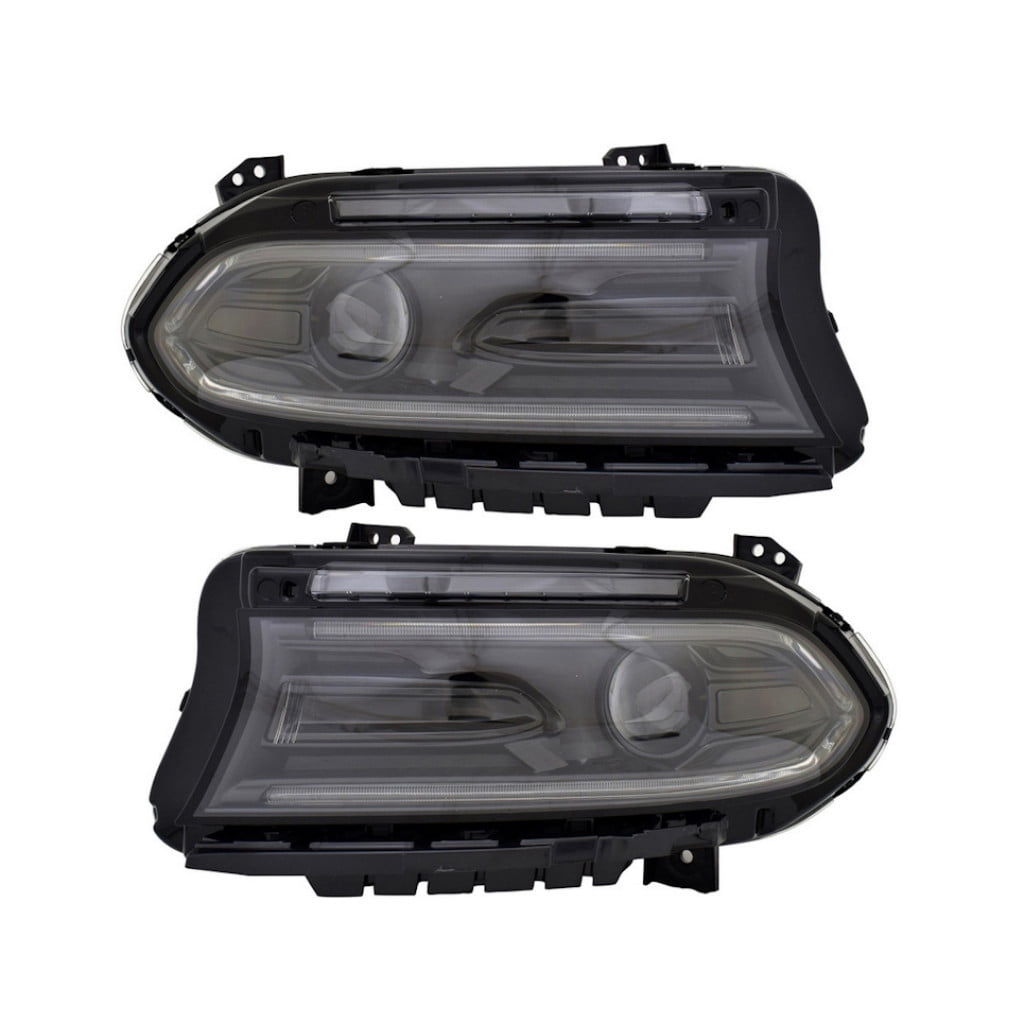 KarParts360 For Dodge Charger 2022 Headlight Driver And Passenger Side ...