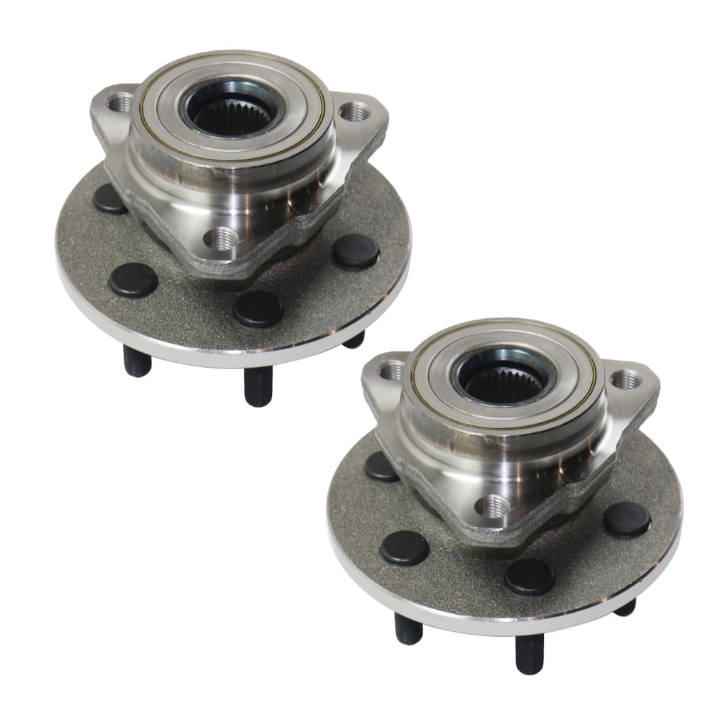 KarParts360 For Dodge Dakota 1997-2004 Wheel Hubs Driver and Passenger Side | Front | Pair | 6 ...