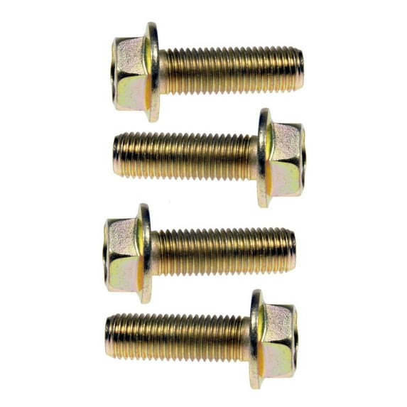 KarParts360 Flanged Bolts | Steel | Zinc Finish | Yellow Color | Hex ...