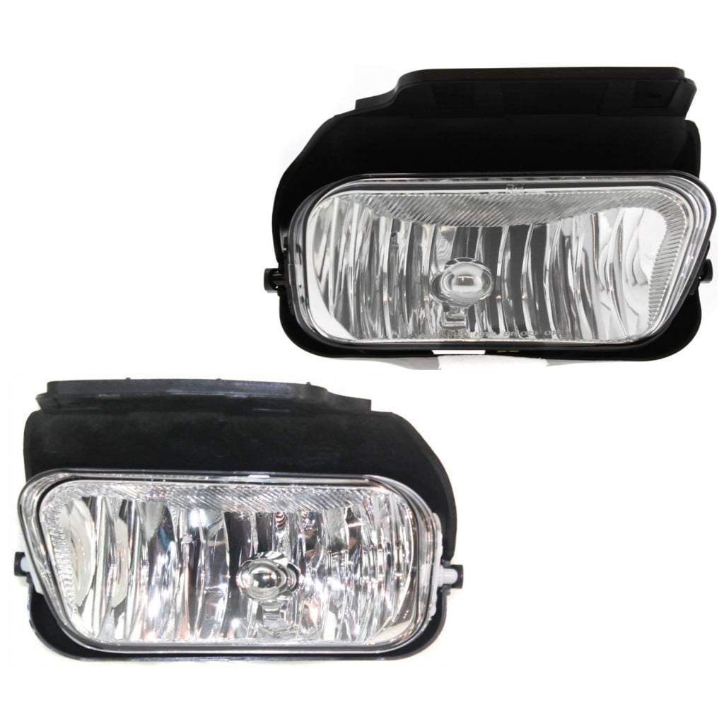 KarParts360 For 2003 2004 Chevy Silverado 2500 Fog Light Assembly Pair ...