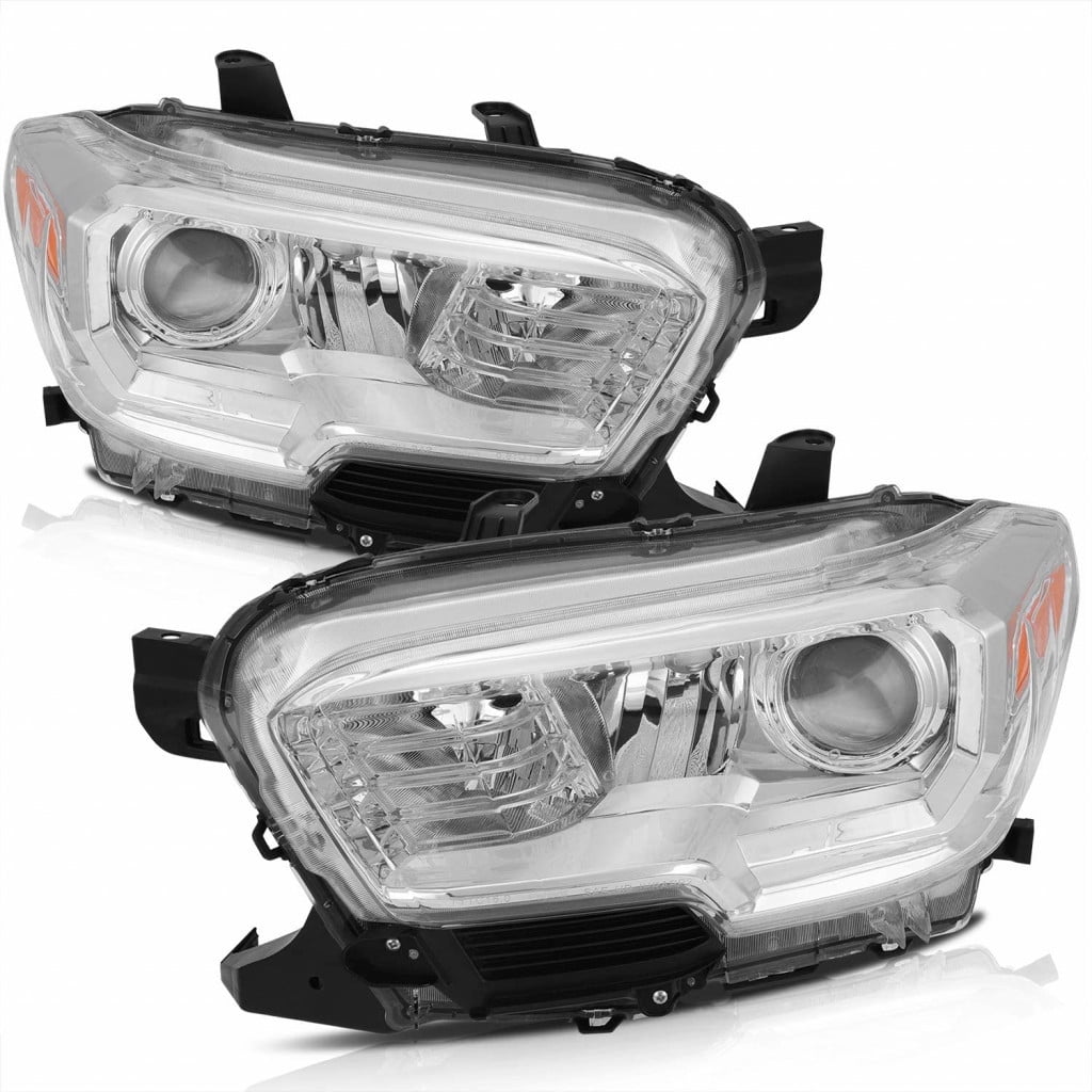 For 2016-2017 Toyota Tacoma Pair Head Lights Driver and Passenger Side ...
