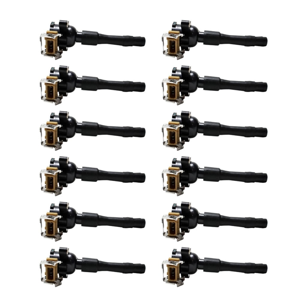 KarParts360 For BMW 325i/320i/330i 2001 2002 2003 Ignition Coils | Set of 12 | Rectangular ...