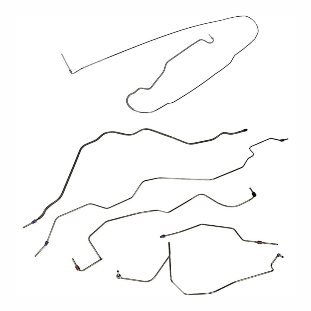 KarParts360 For Ford F-150 1990-1996 Brake Hydraulic Line Set ...