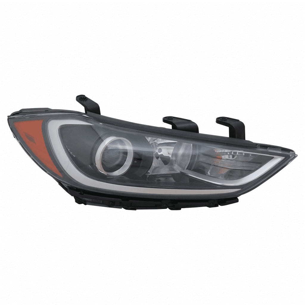 KarParts360 For Hyundai Elantra Headlight Assembly 2017 Passenger Side ...
