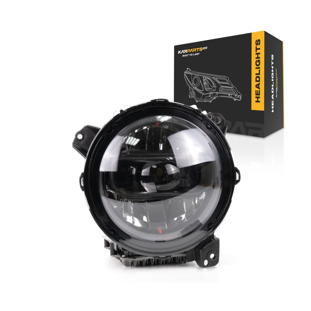 KarParts360 For Jeep Wrangler/Gladiator 2023 2024 Headlight Assembly ...