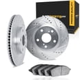 KarParts360 For Lexus GS200t 2017 Brake Rotor Set Front | Cast Iron ...