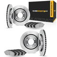 KarParts360 For Lincoln Navigator 2007 2008 2009 Brake Set Front and ...