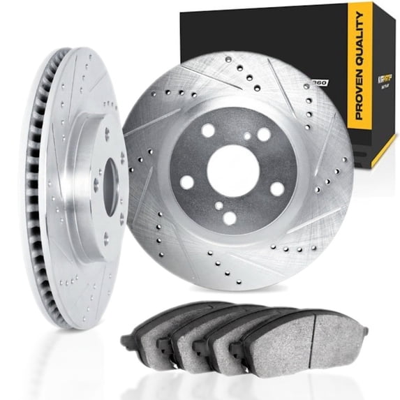 KarParts360 For Mercedes-Benz GLE350/GLE550 2016 2017 2018 Rotor Set ...