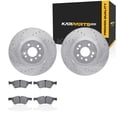 KarParts360 For Mercedes-Benz ML500/R500 2006 2007 Rotor Set | Silver ...