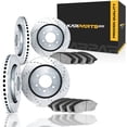 KarParts360 For Toyota Land Cruiser 2008 2009 2010 2011 Brake Set ...