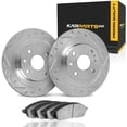 KarParts360 For Volkswagen Golf/Jetta 1990 1991 1992 Rotor Set Front ...