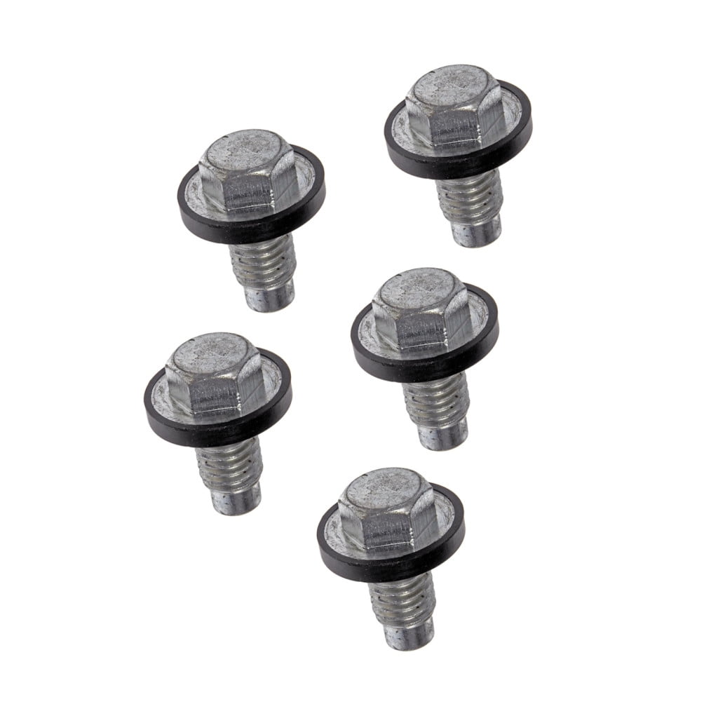 KarParts360 For Ford F-150 1997-2003 Oil Drain Plug | 5 Pieces | Steel ...