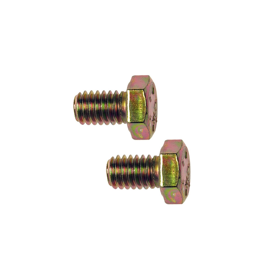 KarParts360 Hex Bolts | 2 Pieces | Steel | Zinc Plated, Natural | Hex ...