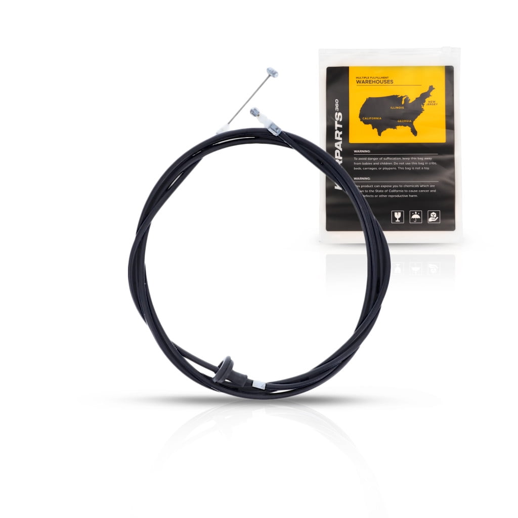 KarParts360 For Honda Civic 1992 1993 1994 1995 Hood Release Cable ...