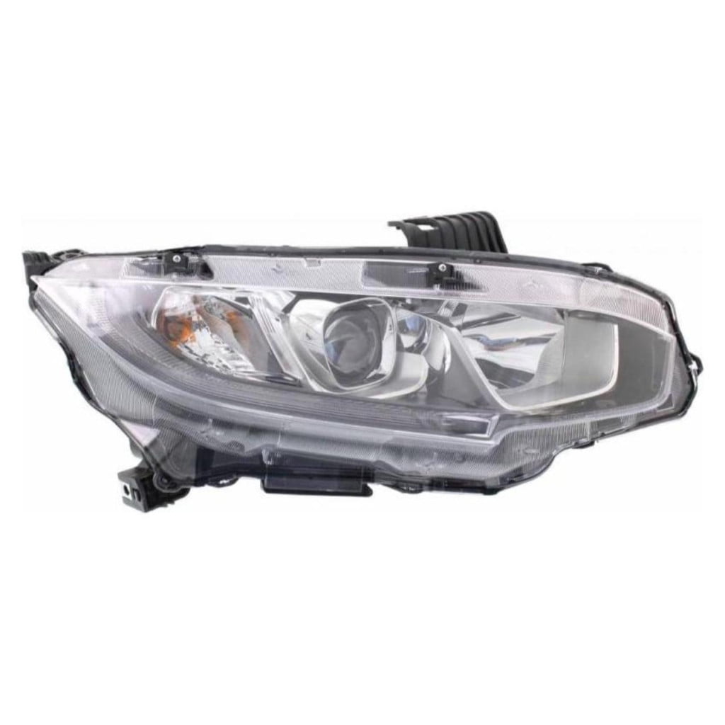 KarParts360 For Honda Civic 2016 17 18 19 2020 Headlight Assembly ...