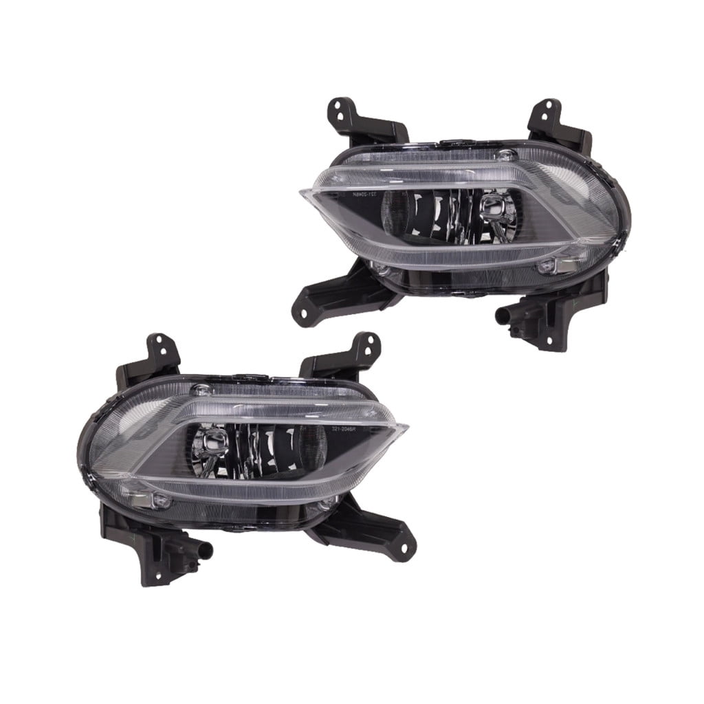 KarParts360 For Hyundai Santa Fe 2019 2020 Fog Light Assembly Driver ...