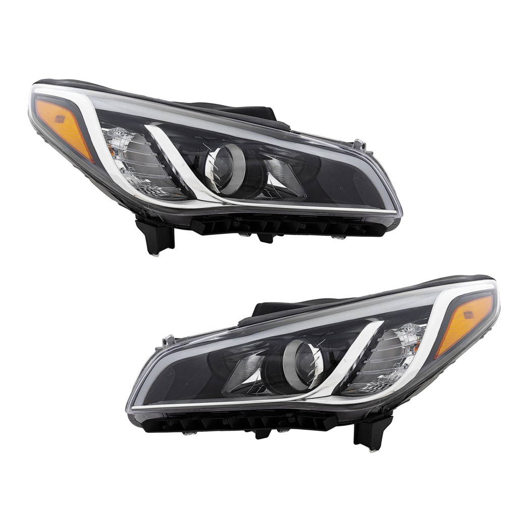 KarParts360 For Hyundai Sonata 2015 2016 2017 Headlight Assembly Driver ...