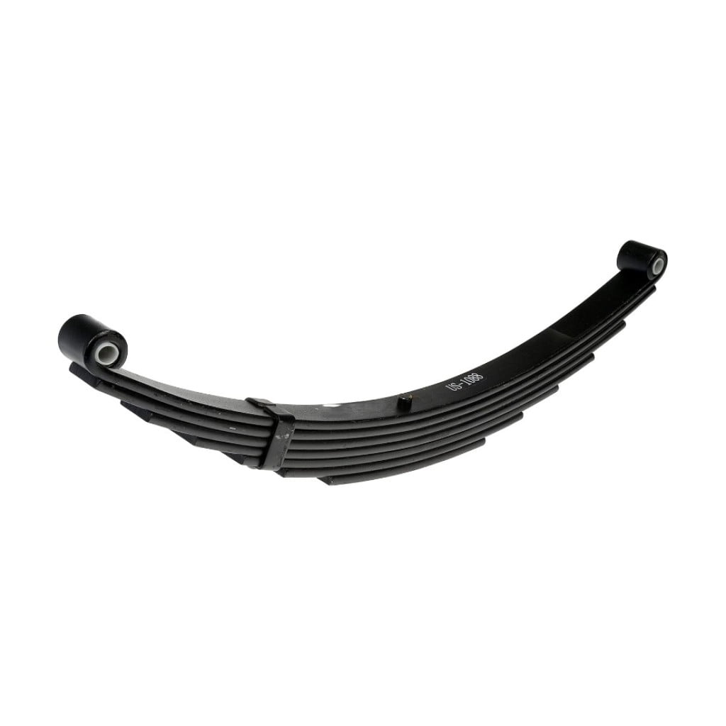 KarParts360 Leaf Spring | Steel | Black Color | Up Turned Eye End 1 And ...