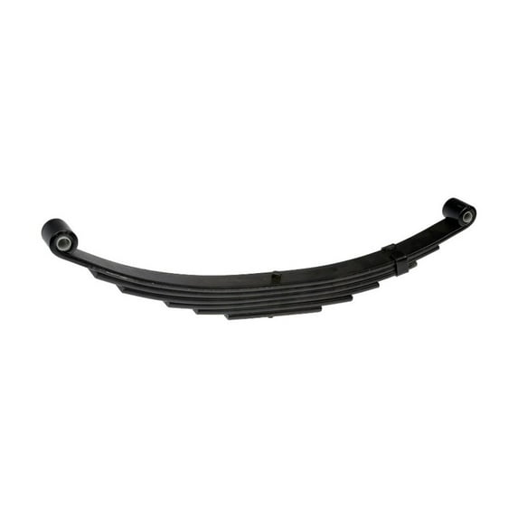 KarParts360 Leaf Spring | Steel | Black Color | Up Turned Eye End 1 And ...