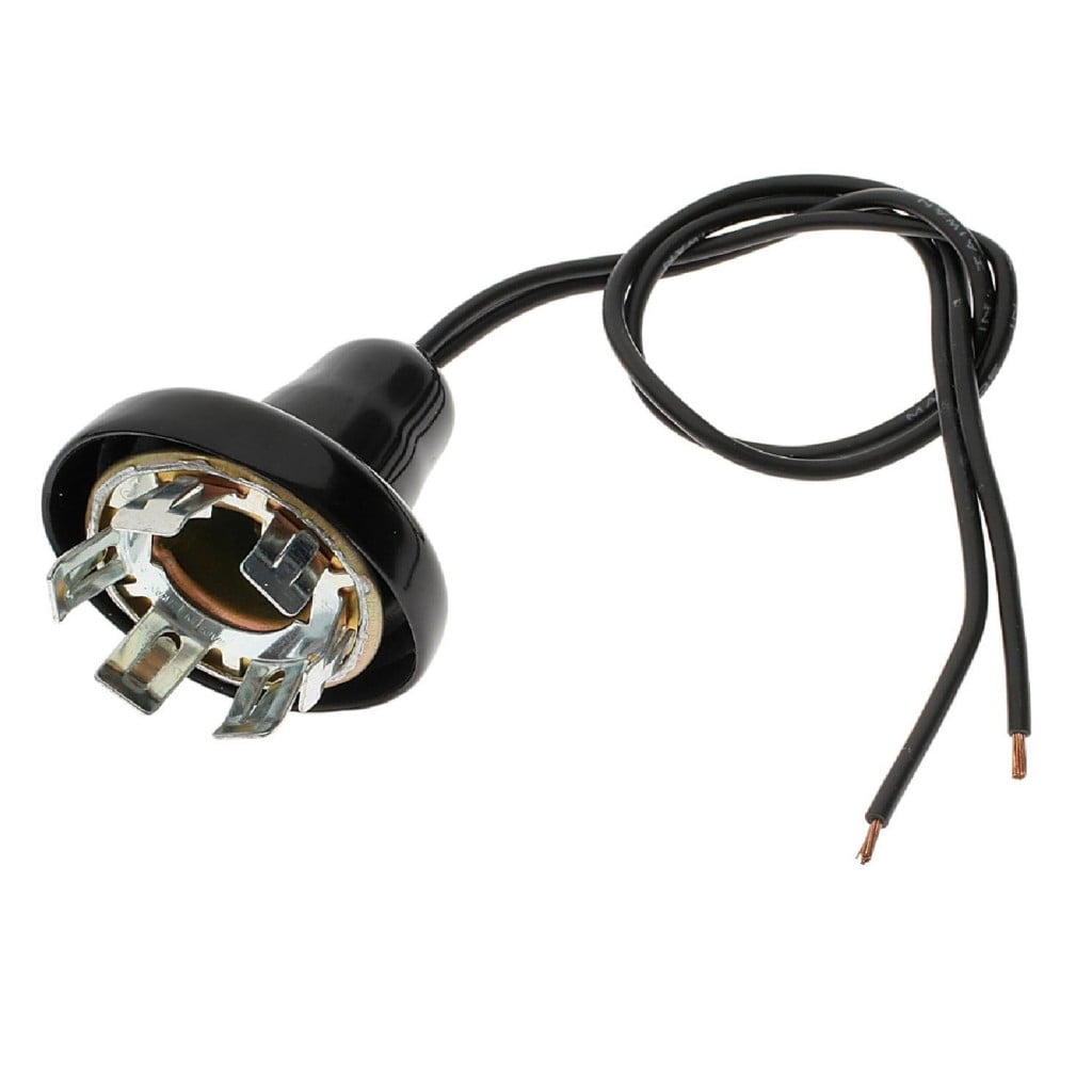 CarLights360 Light Socket | Wire Lead Terminal | 1 Female Connector | 7 ...