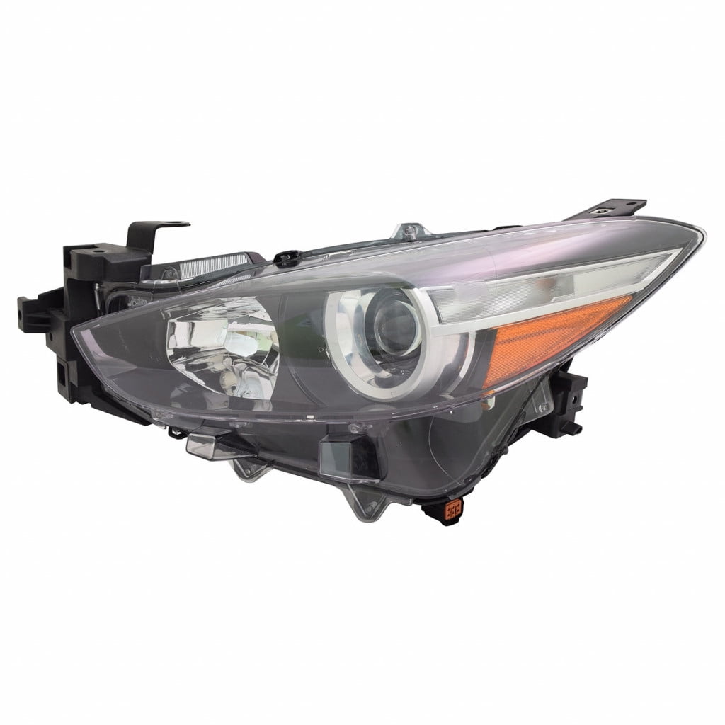KarParts360 For Mazda 3 Headlight Assembly 2017 2018 Driver Side w ...