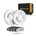 KarParts360 For Mazda MX-5 Miata 2016-2025 Brake Set Front | Cast Iron ...