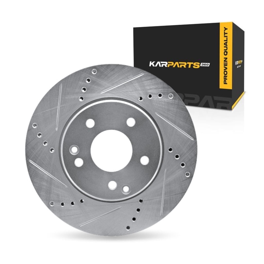 KarParts360 For Mercedes-Benz C55 AMG 2005 Brake Rotor | Silver | 25 ...