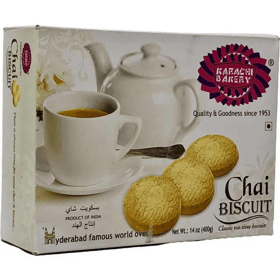 Karachi Bakery Chai Biscuits - 400 Gm (14 Oz) - Walmart.com