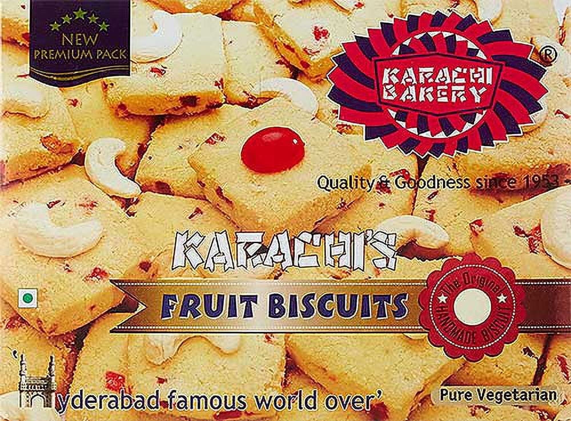 Karachi Bakery Fruit Biscuits 14 oz box Pack of 2 - Walmart.com