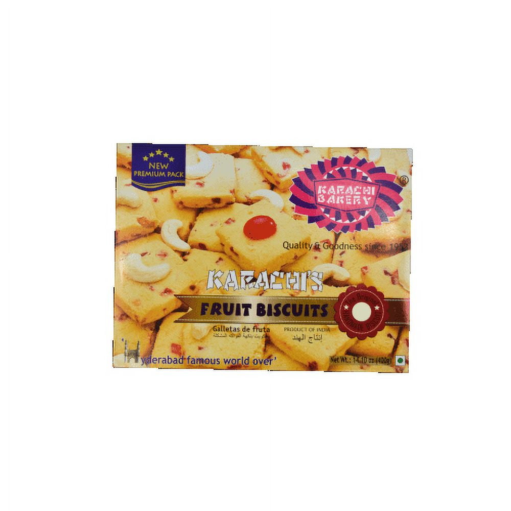 Karachi Bakery Fruit Biscuits 400g - Walmart.com