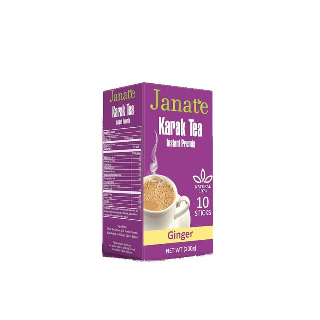 Karak Tea Instant Premixed 100% Natural - Ginger - Chai Latte - Walmart.com