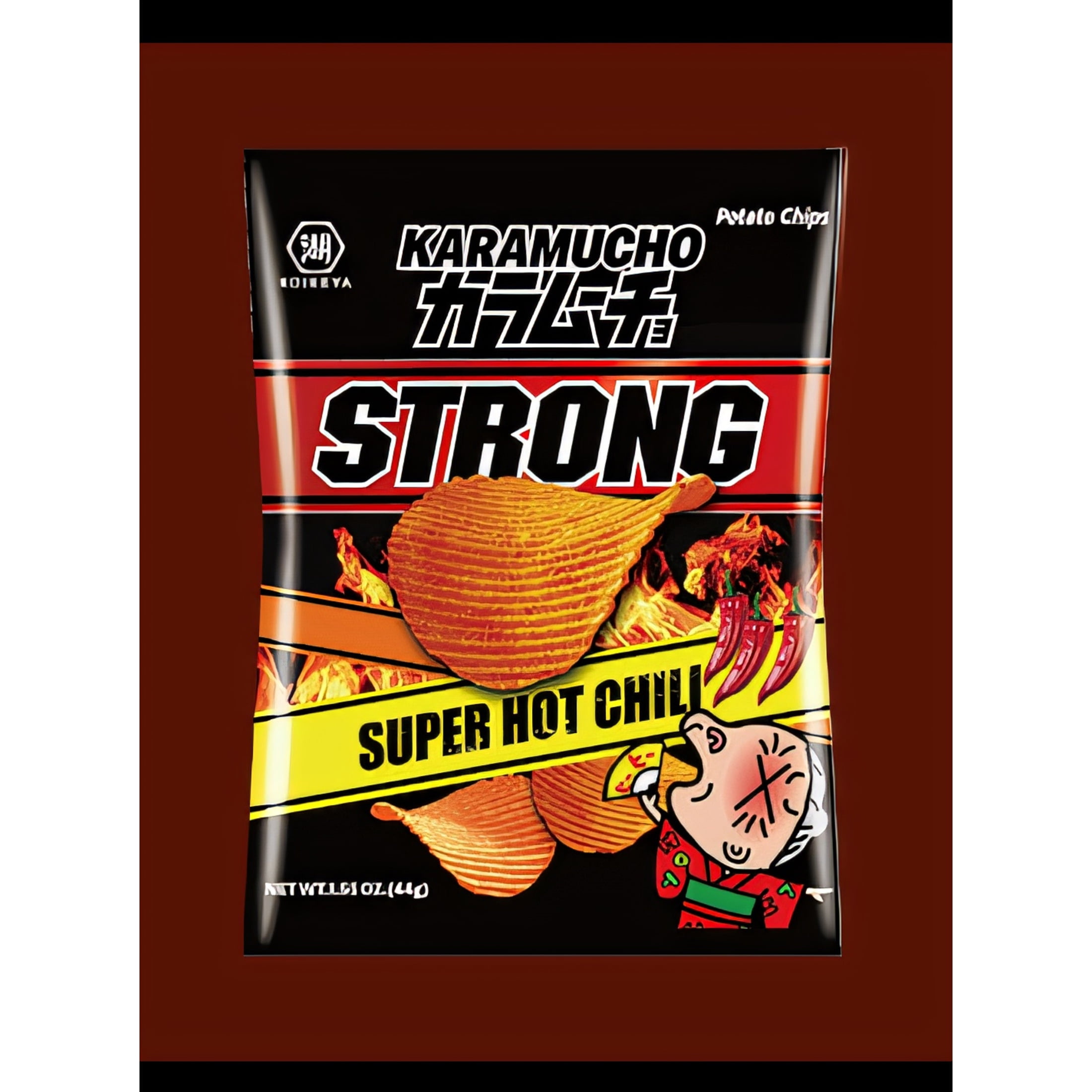 Karamucho Strong Potato Chips Super Hot Chili - Walmart.com