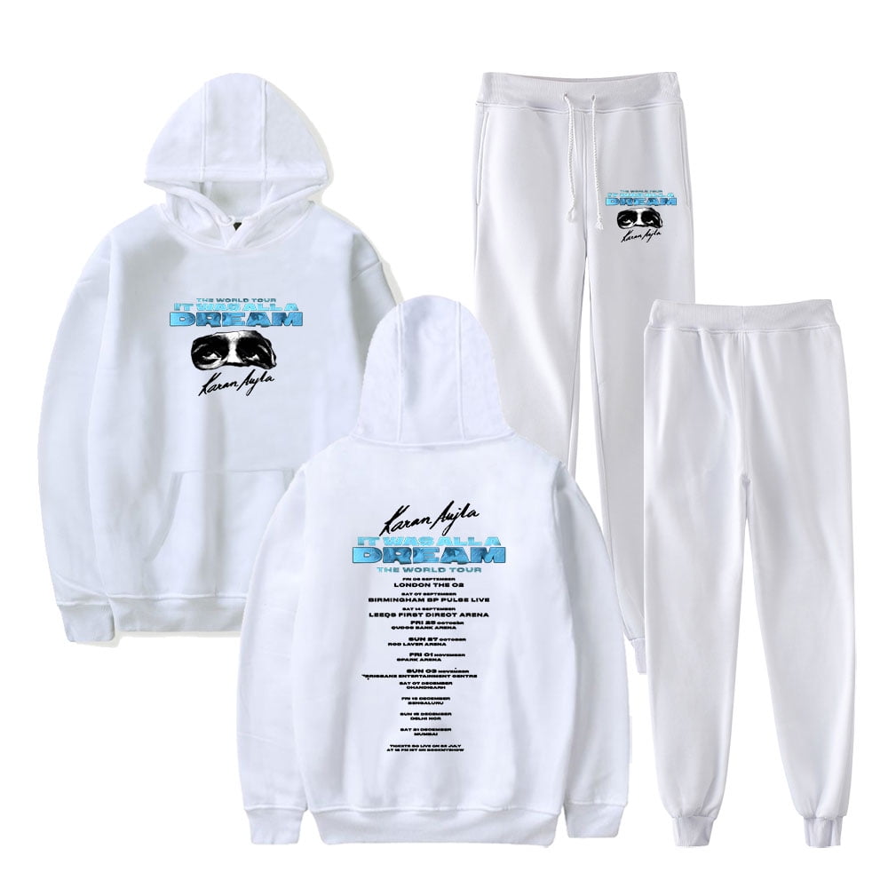 Karan Aujla It Was All A Dream World Tour Merch Hoodie Jogger Pants ...