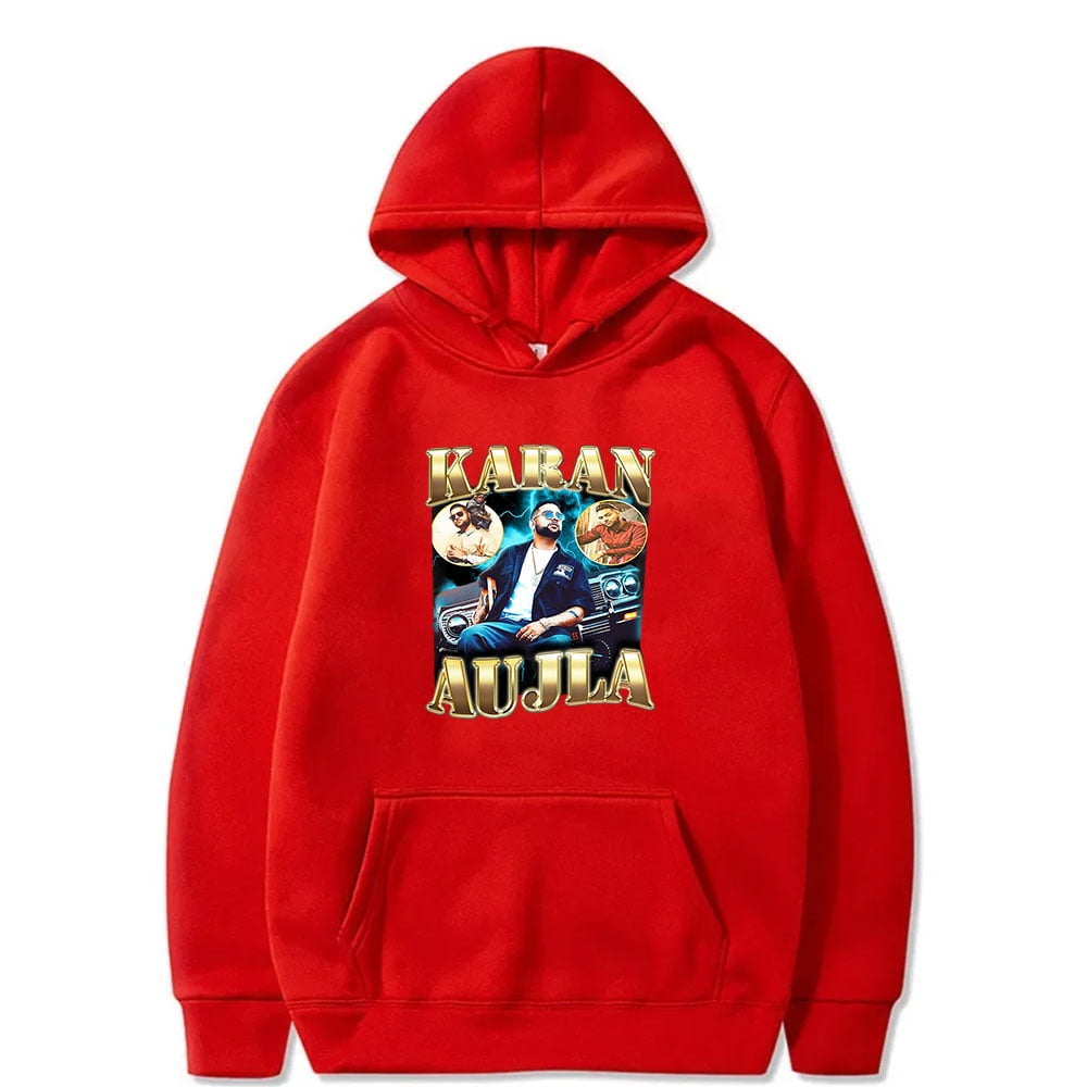Karan Aujla Vintage 90's Hoodies 2024 Tour Sweatshirts Women Men ...