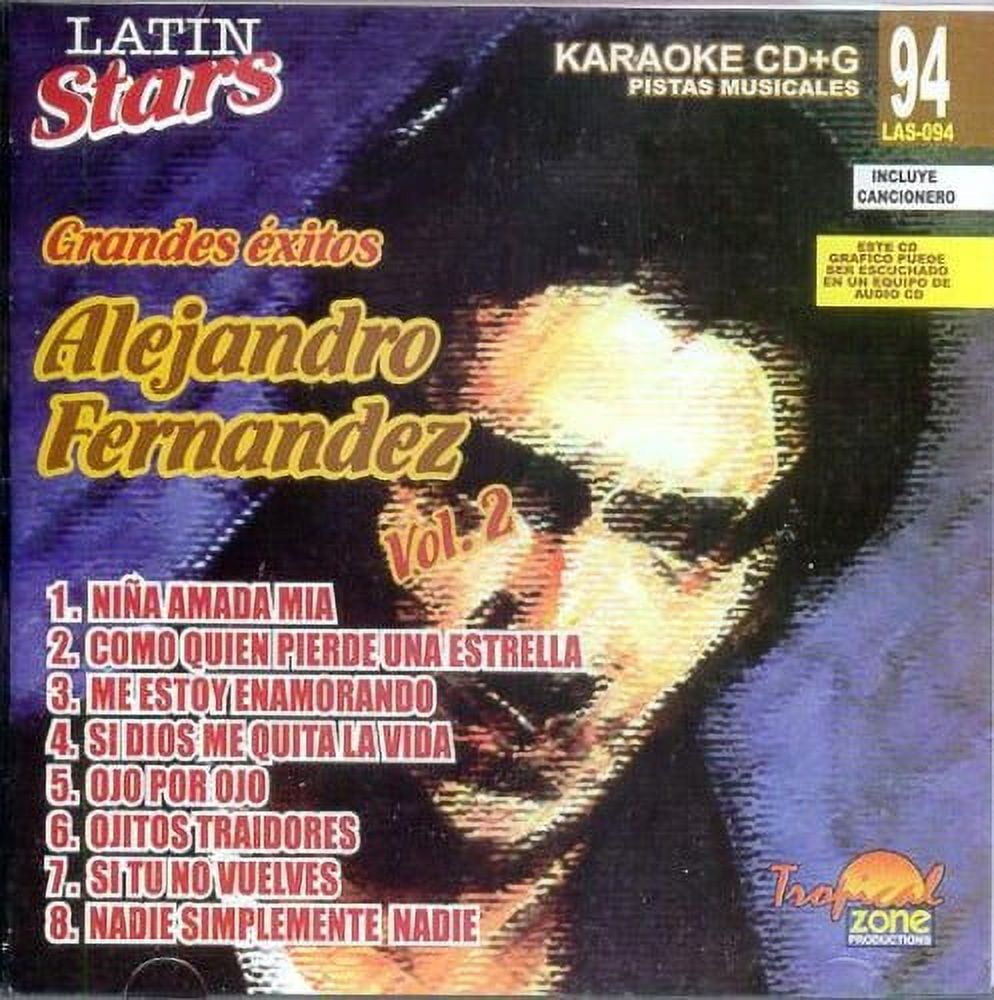Karaoke: Alejandro Fernandez, Vol. 1: Latin Stars Karaoke - Walmart.com
