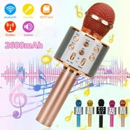 Core Innovations Bluetooth Karaoke Microphone with LED Lights, HD ...