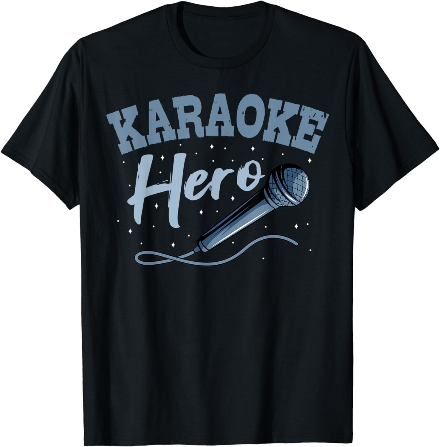 Karaoke Hero Microphone Singer KTV Music Lover T-Shirt - Walmart.com