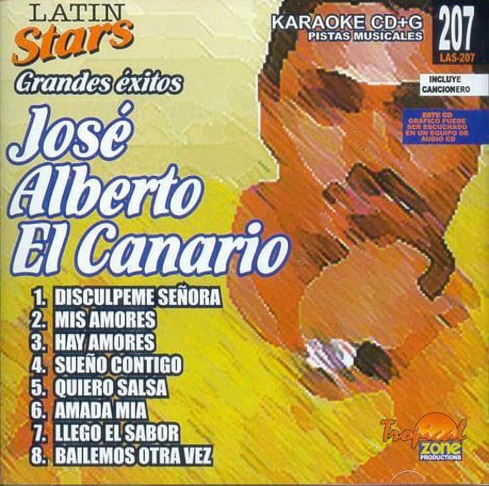 Karaoke: Jose Alberto "El Canario" - Latin Stars Karaoke - Walmart.com