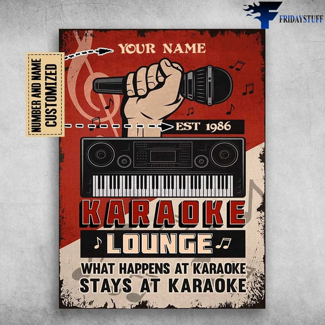 Karaoke Lounge, What Happens At Karaoke, Stay At Karaoke, Karaoke ...