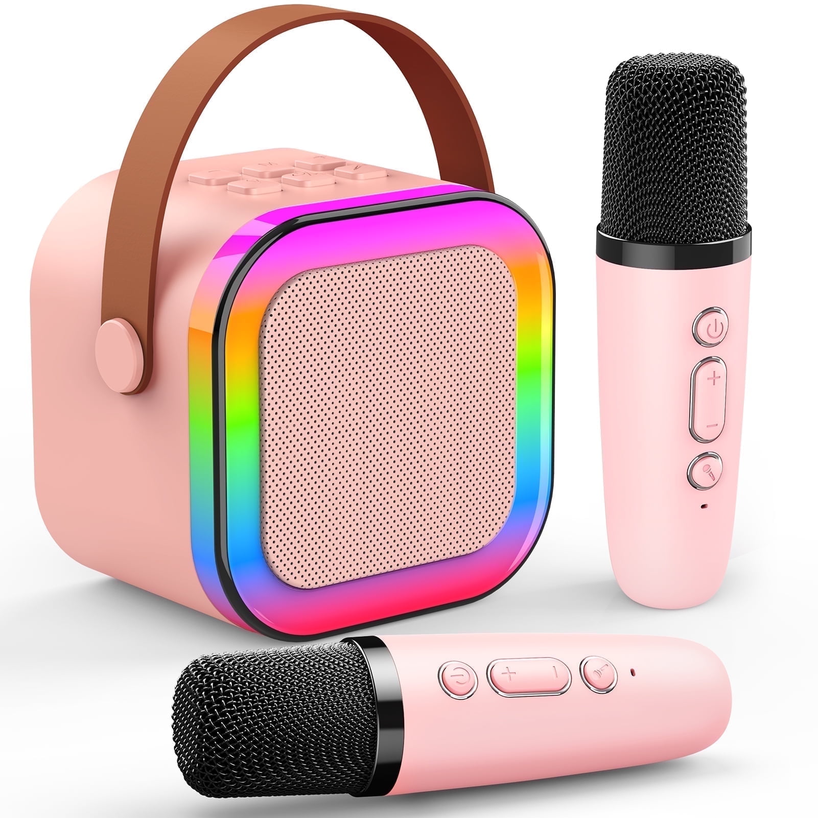 Mini Karaoke Machine for Kids, Kids Karaoke Microphone Toys Gifts for 3 ...