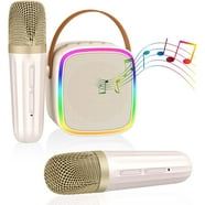 JAUYXIAN Karaoke Machine, Home Singing Karaoke Speaker, Portable Party Speaker with Breathing ...