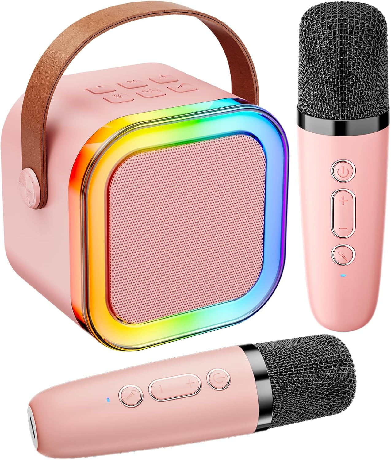 Karaoke Machine for Kids Adults, Portable Bluetooth Mini Karaoke ...
