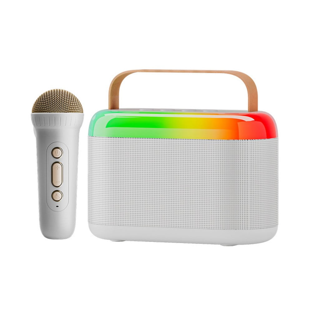 Karaoke Machine, Kids Mini Portable Bluetooth Karaoke Singing Speaker ...