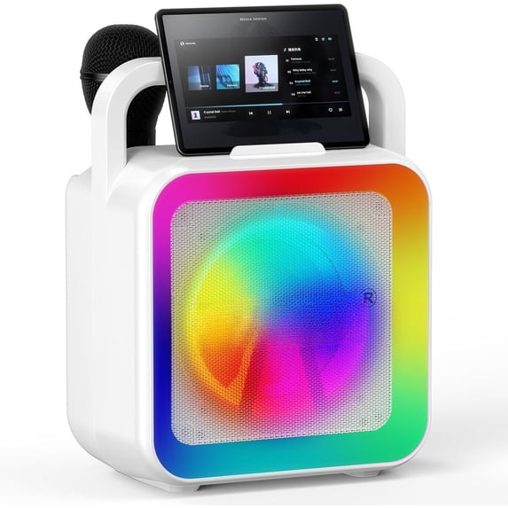 Karaoke Machine for , SD-516 Karaoke Speaker with 2 Microphones, Party ...