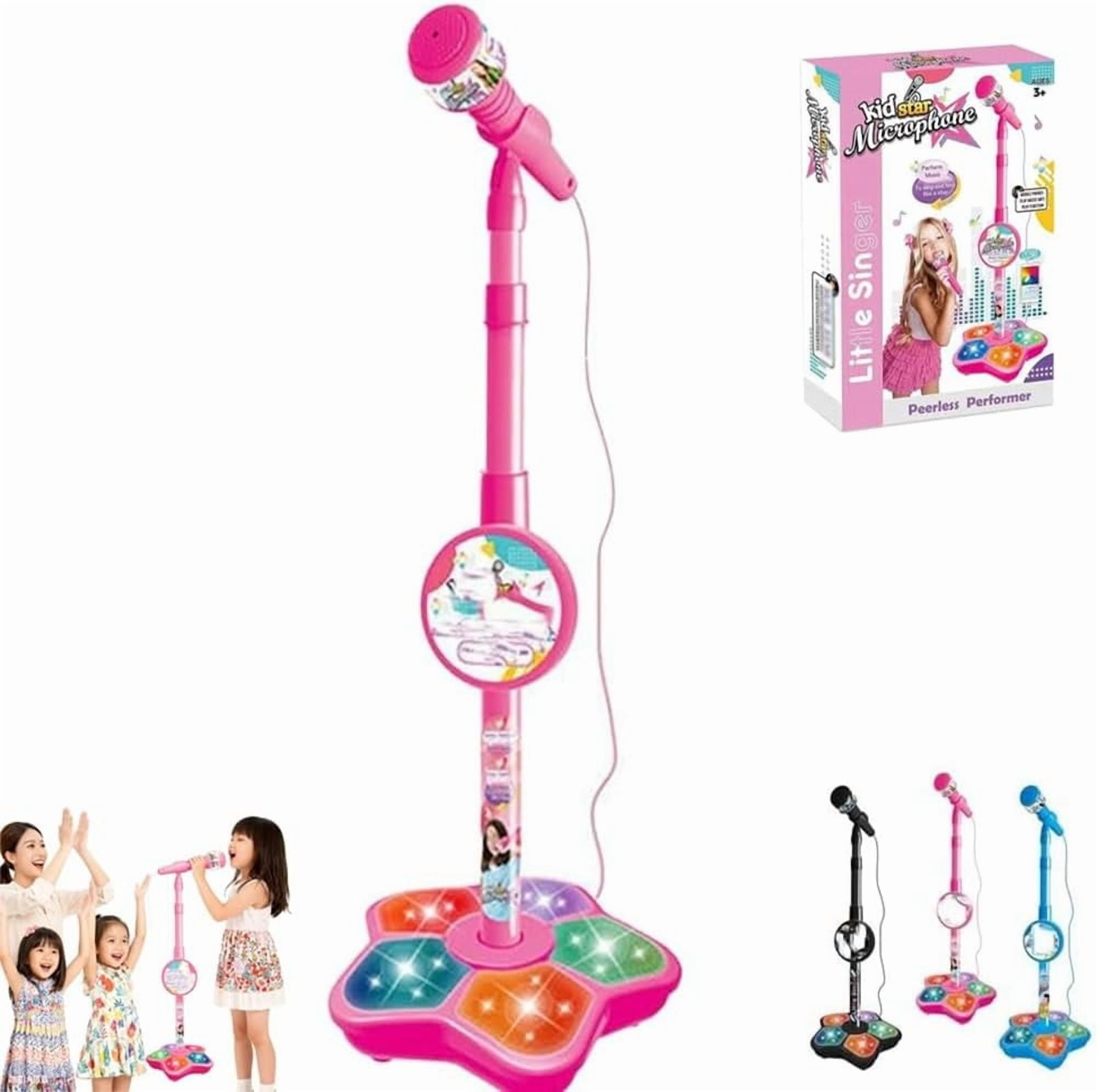 Karaoke Machine with Stand - Kids Microphone for Kids, 2026 New ...