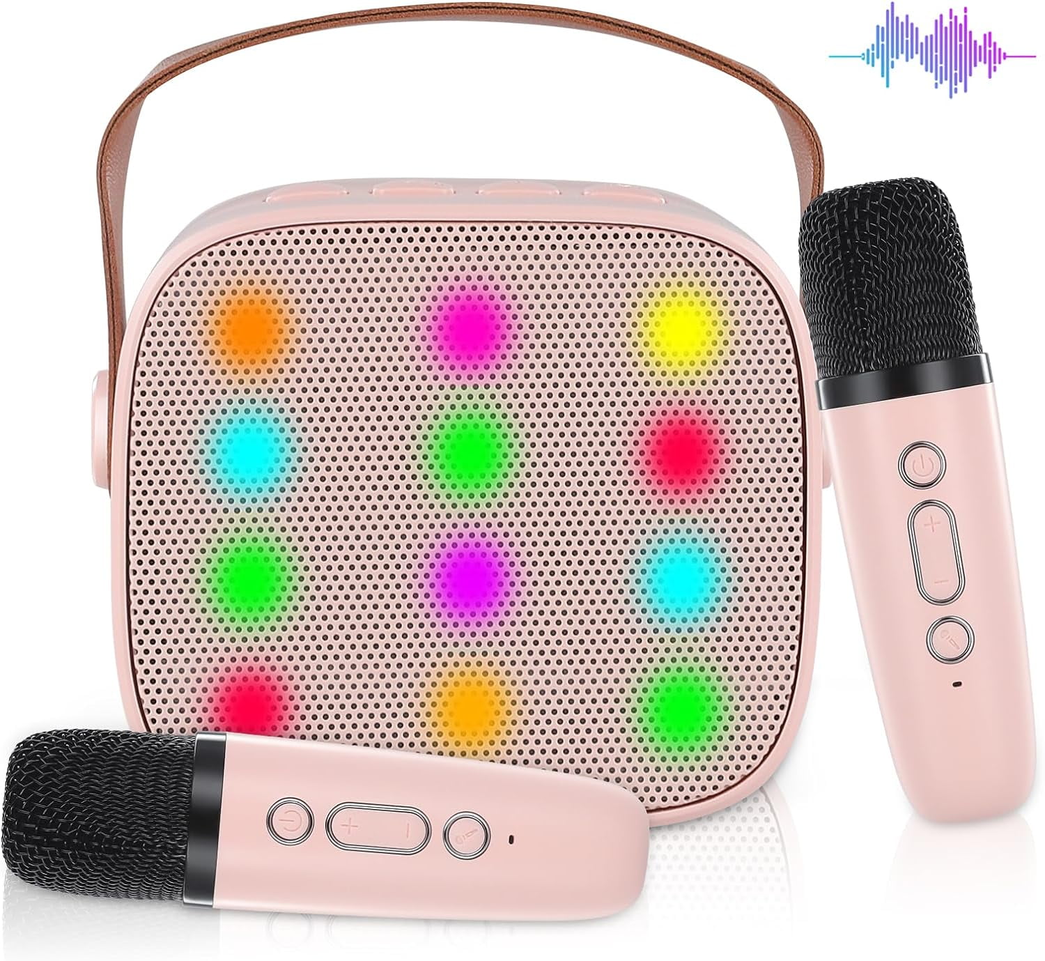 Karaoke Machine Wireless Microphone Toy, Karaoke Toys for Kids & Adults ...