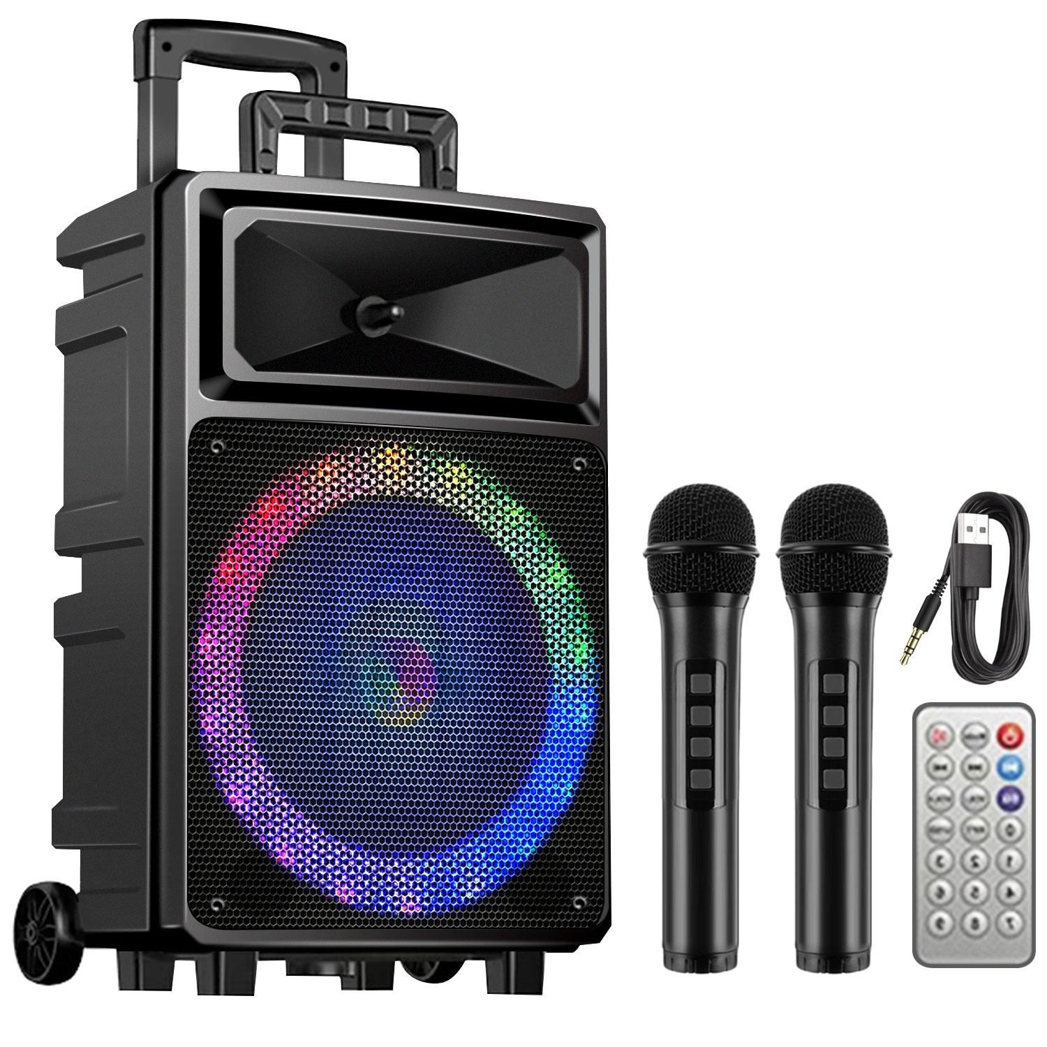 Power Rangers Portable FM Radio Karaoke Kit with Microphone - Walmart.com
