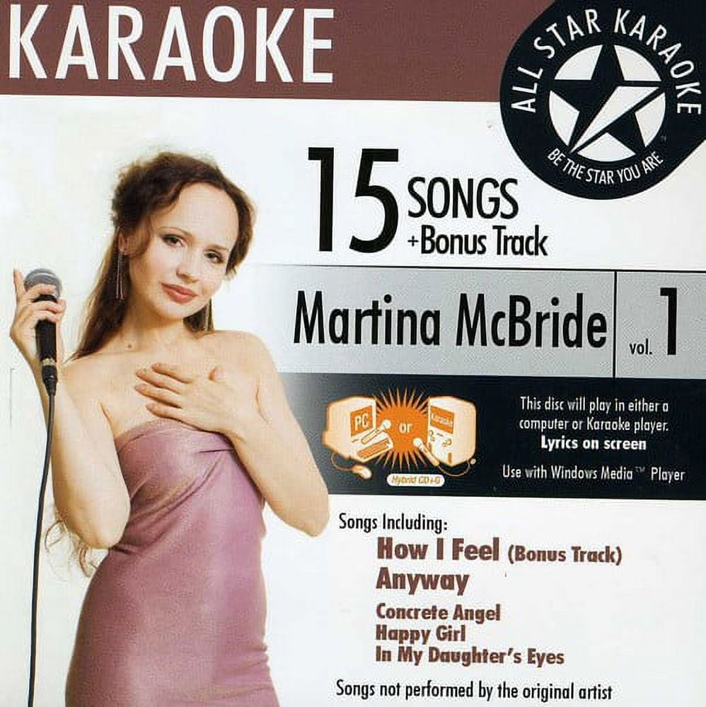 Pre-Owned Karaoke: Martina Mcbride, Vol. 1 - Walmart.com