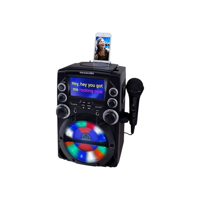 Karaoke USA GQ740 CD+G Karaoke System with 4.3" Color TFT Screen ...