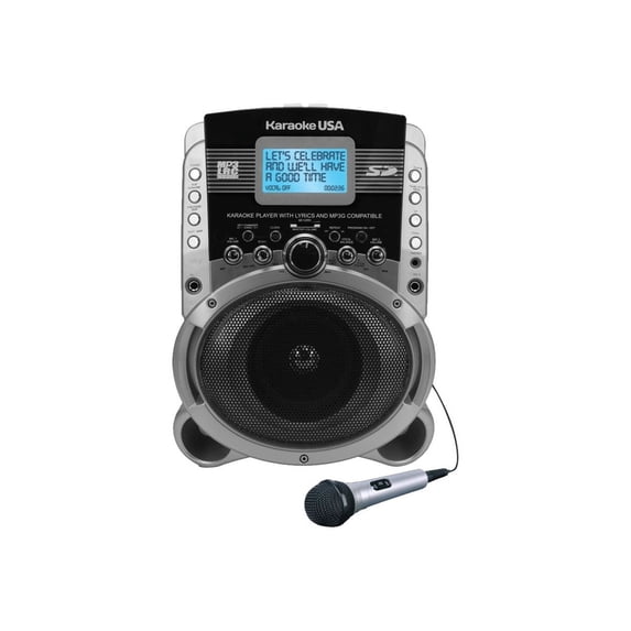 Karaoke USA SD519 - Portable karaoke with Android / Apple Dock cradle ...